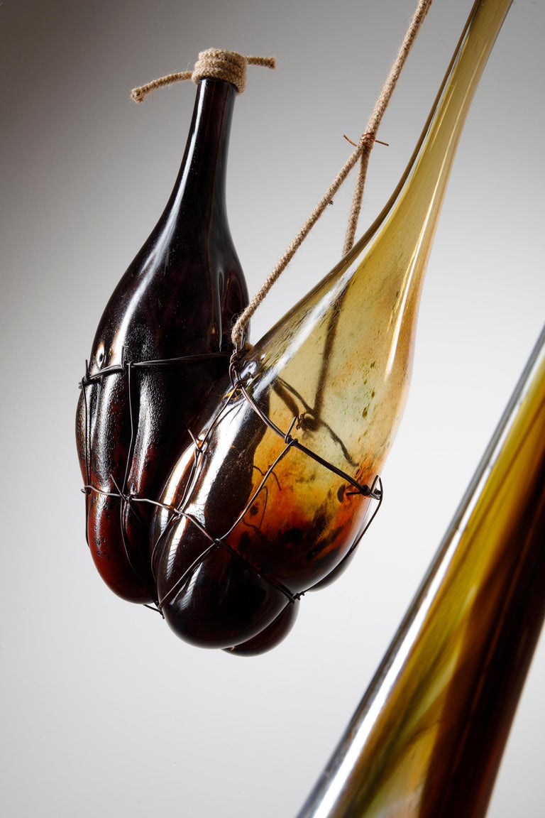 Strange Fruit Installation, a Unique Glass Hanging Sculpture by Chris ...