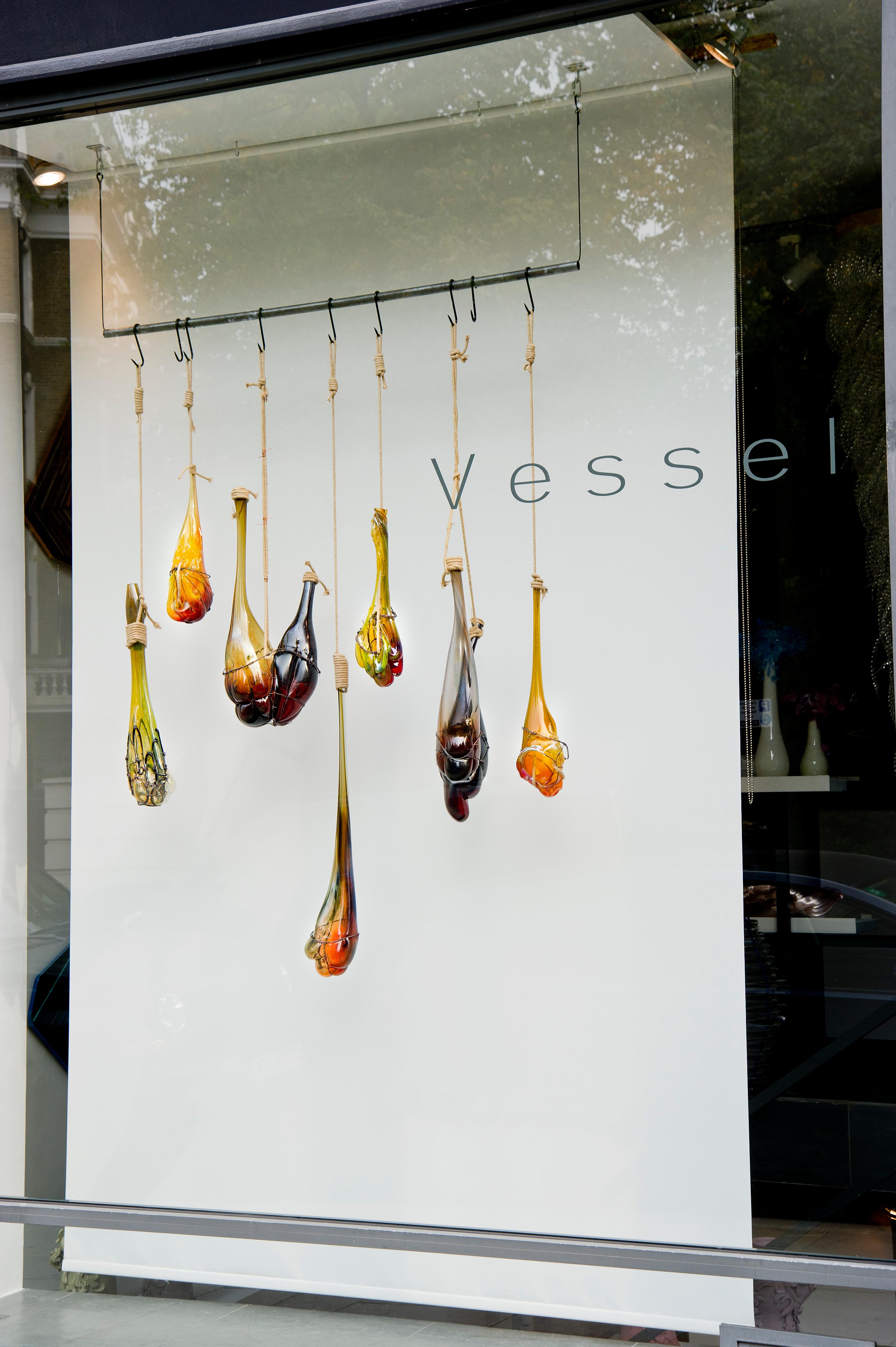 Strange Fruit Installation, a Unique Glass Hanging Sculpture by Chris ...