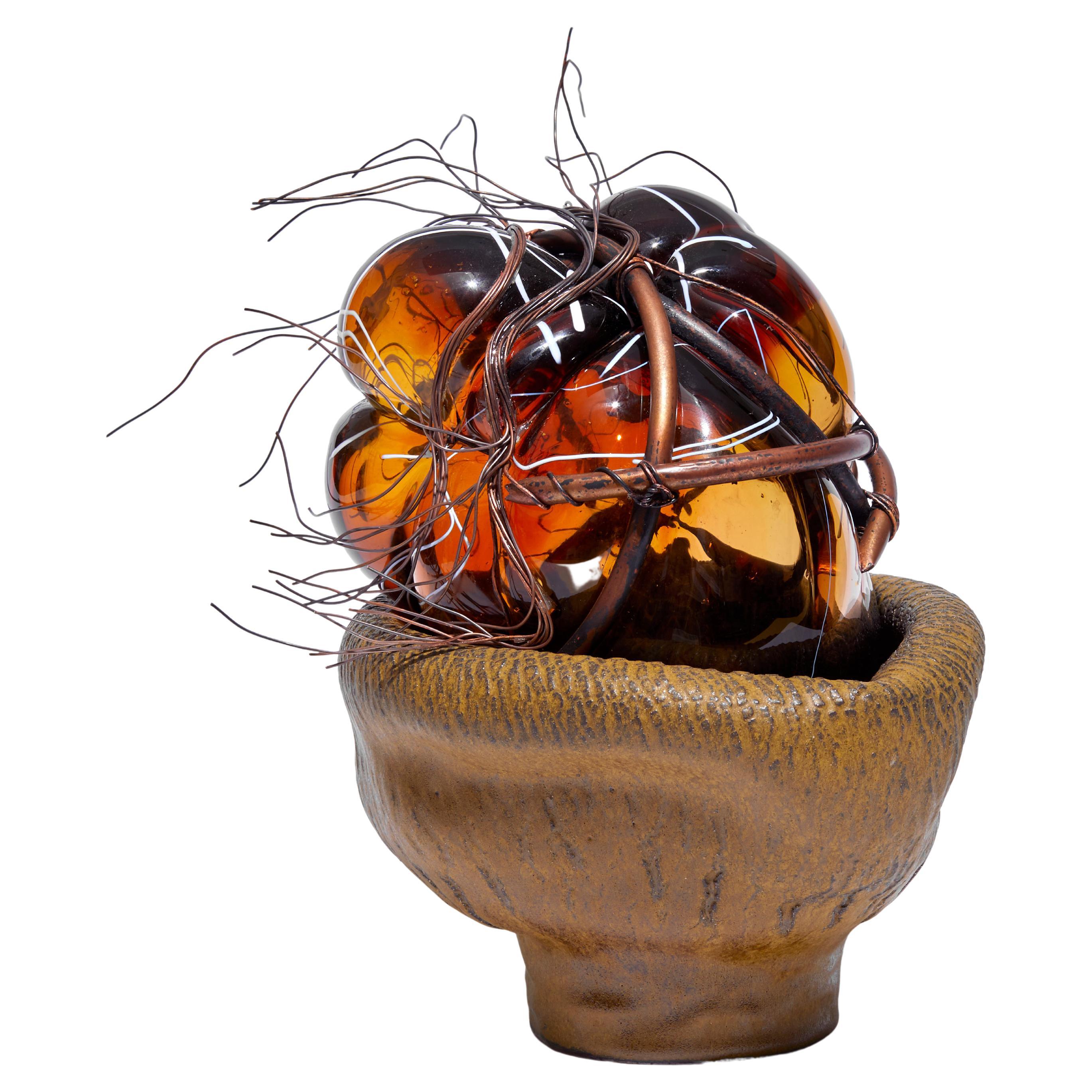 Terracotta Luscious Fruit Sculpture For Sale at 1stDibs