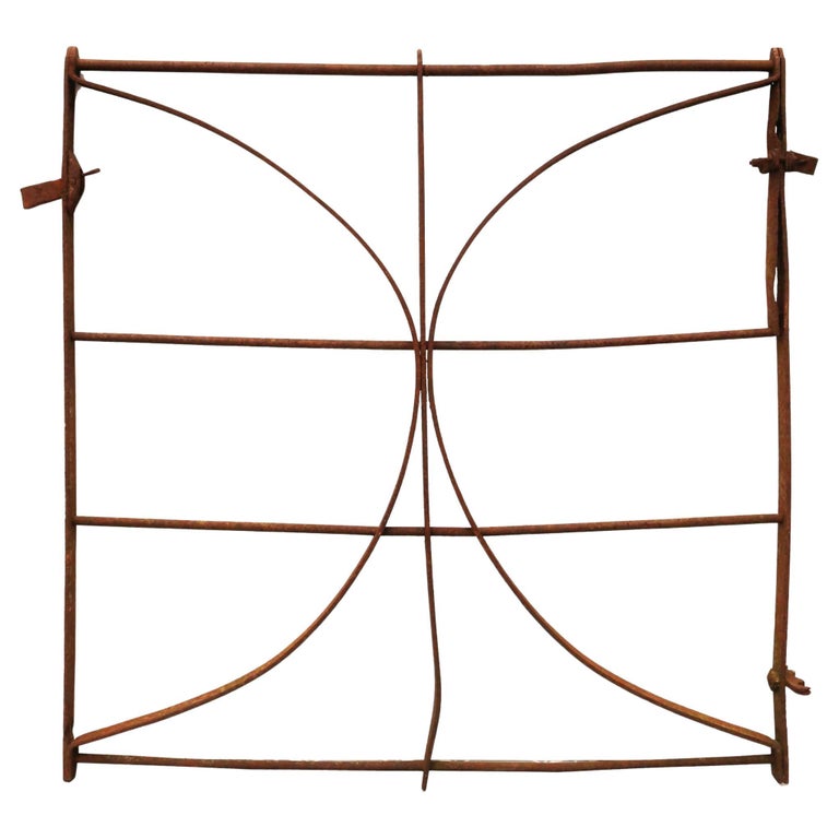 Strapwork Style English Georgian Garden Gate For Sale at 1stDibs