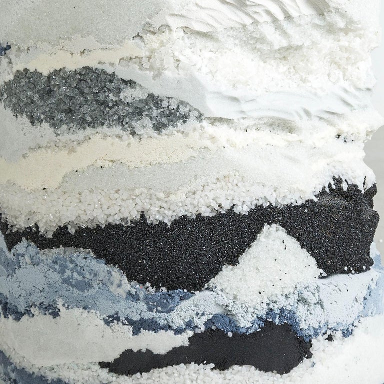 Strata Drum, Sand, Silica, Crystal Quartz Crushed Glass, by Fernando ...