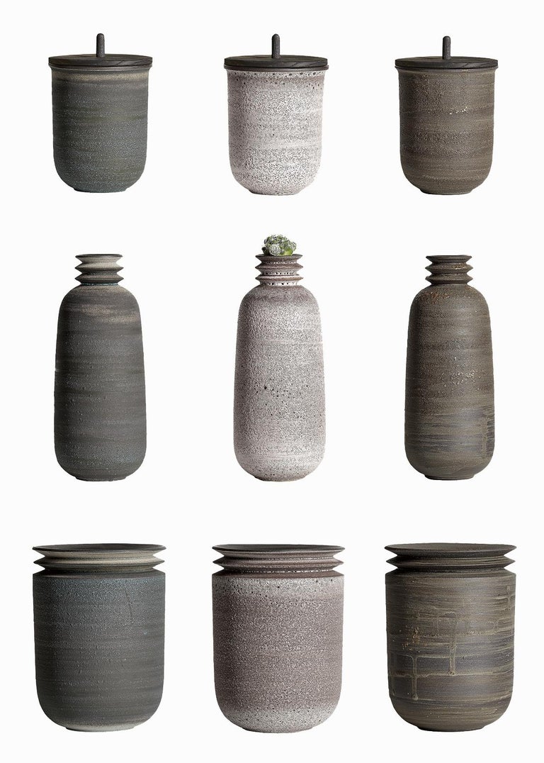 Strata, Vessel O, Slip Cast Ceramic Vase, N/O Vessels Collection For ...