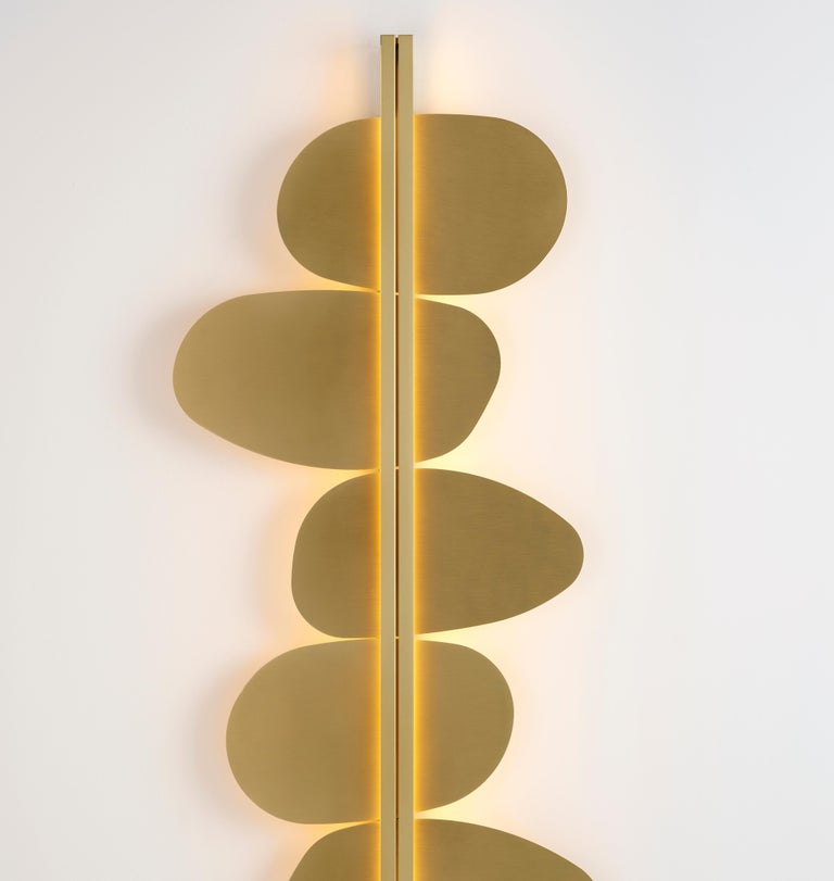 Strate Stone Wall Light by Emilie Cathelineau For Sale at 1stDibs