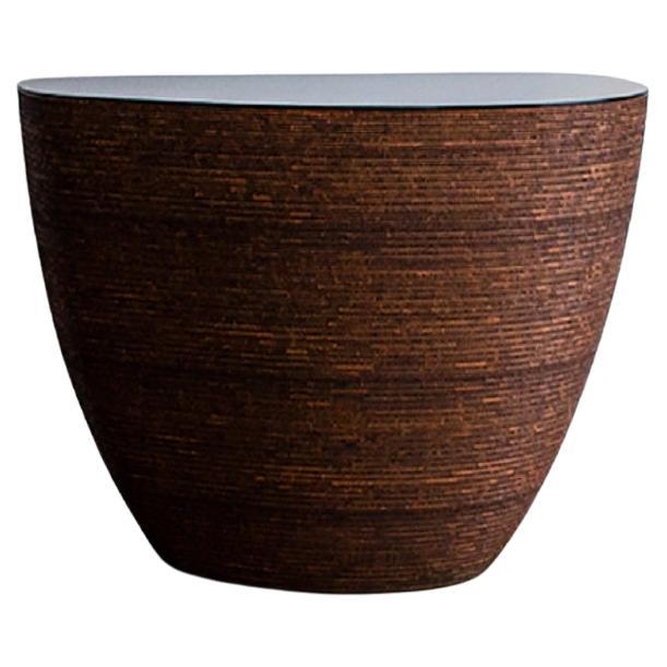 Stratum Saxum Bamboo Coffee Table II by Daan De Wit For Sale at 1stDibs