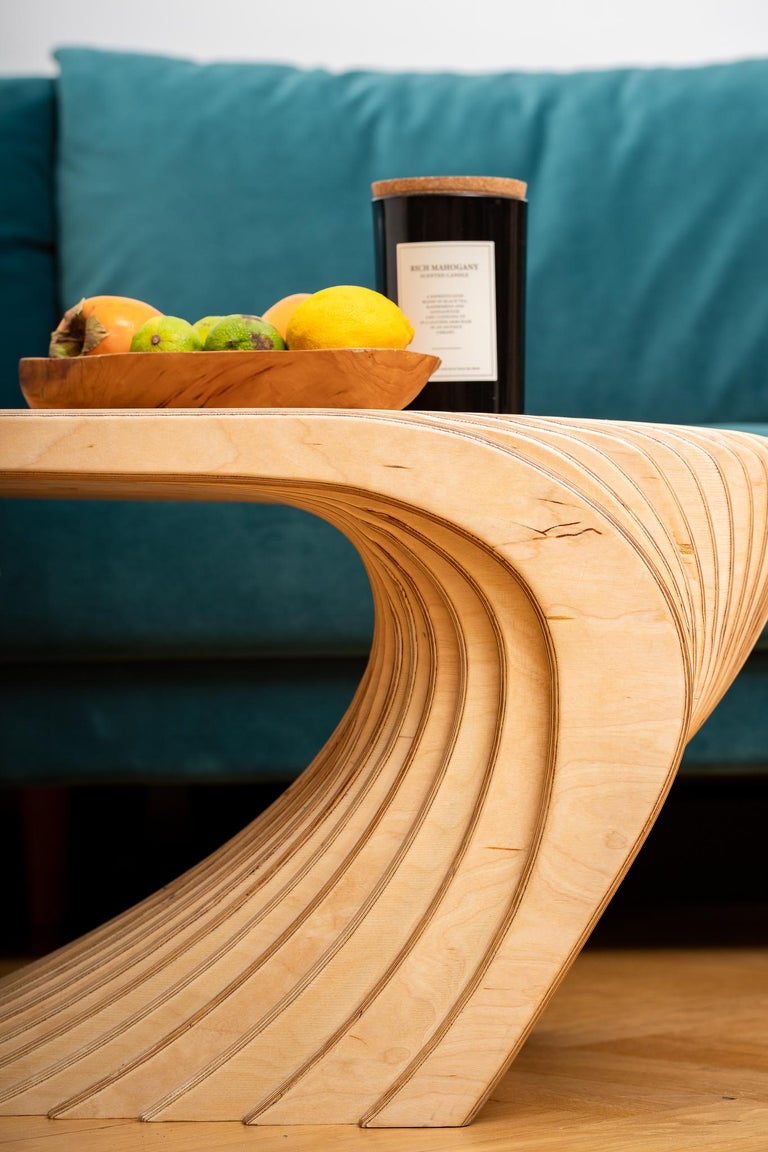 Stratum Wave Coffee Table For Sale at 1stDibs
