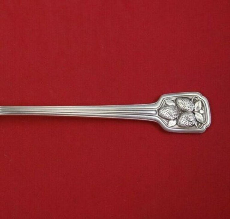 Strawberry Deco by Tiffany and Co. Sterling Silver Berry Spoon Without ...