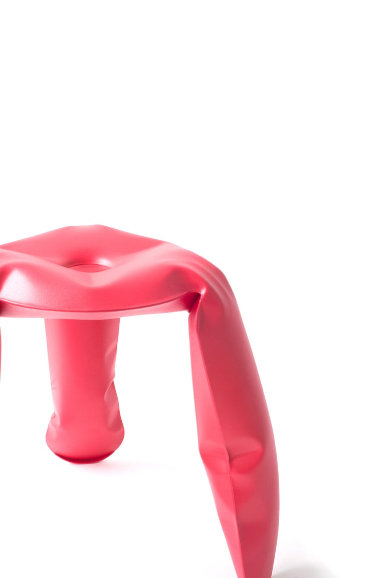 Strawberry Red Mini Plopp Stool by Zieta For Sale at 1stDibs