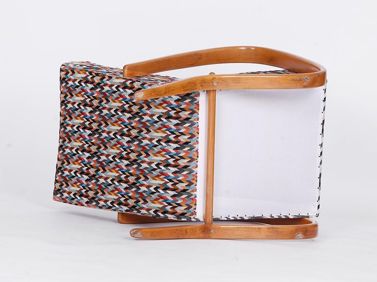 Streamline Chair H-269 by Jindřich Halabala for Spojene UP Zavody ...