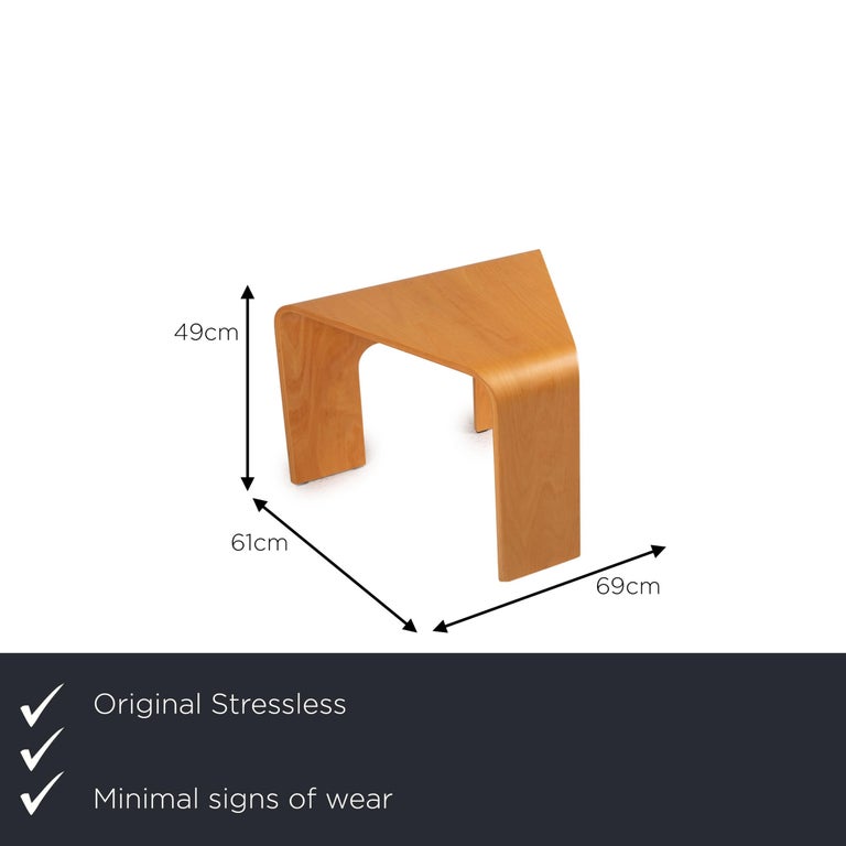 Stressless Pegasus Wood Side Table at 1stDibs