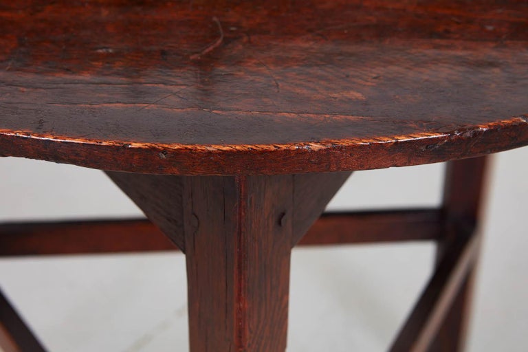 Stretcher Base Cricket Table For Sale at 1stDibs