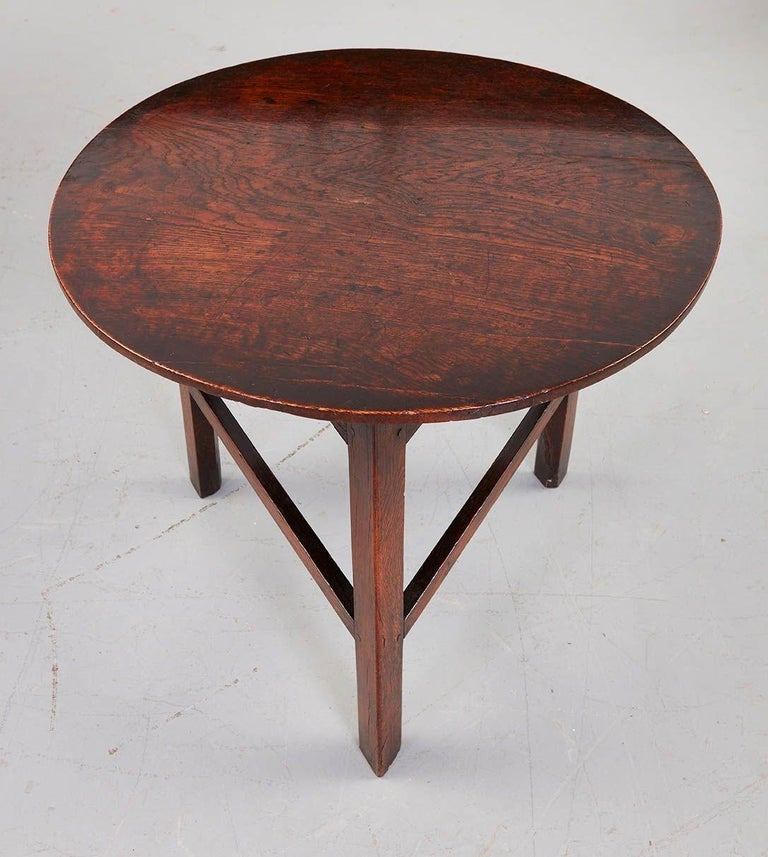 Stretcher Base Cricket Table For Sale at 1stDibs