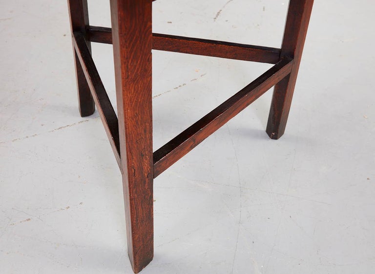 Stretcher Base Cricket Table For Sale at 1stDibs