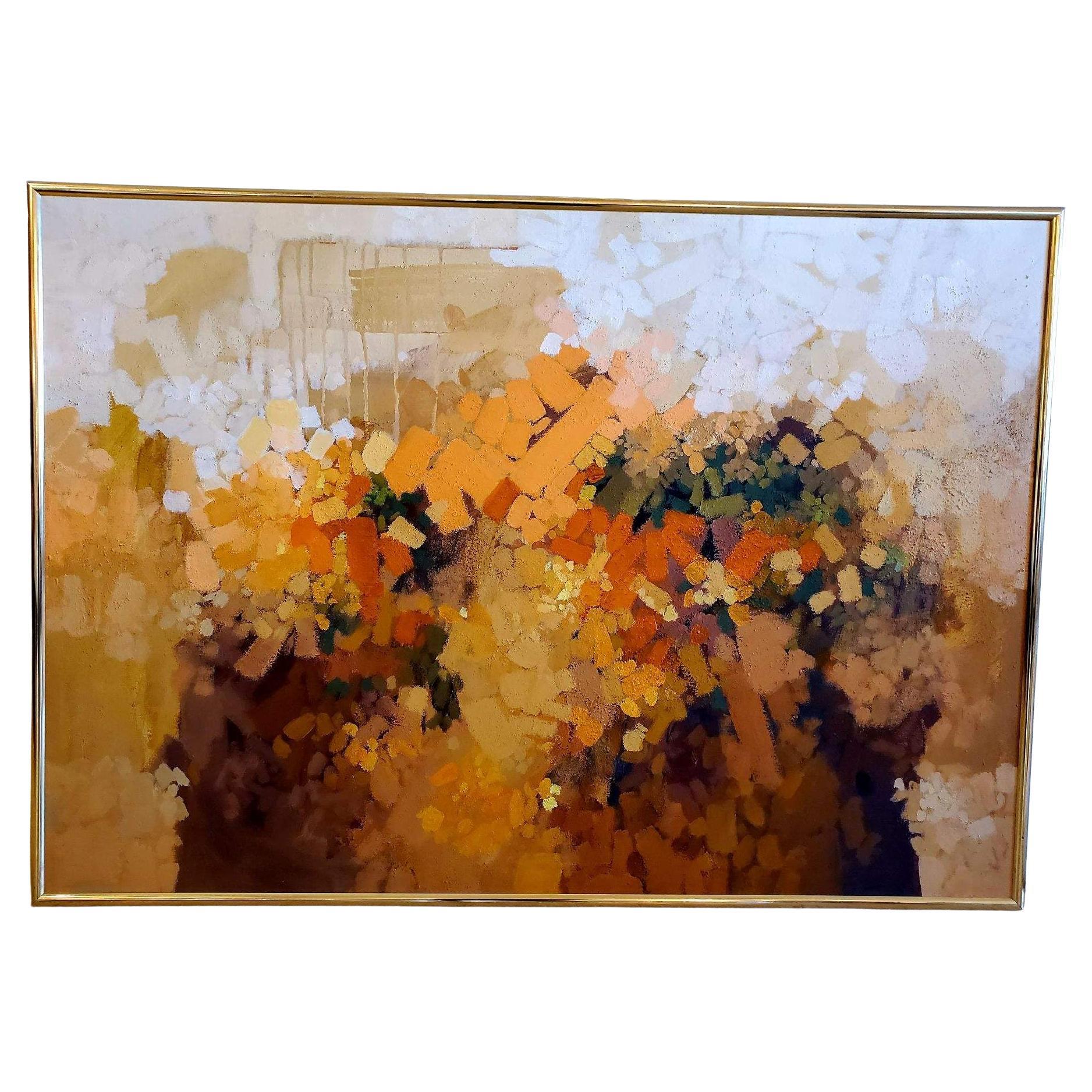 Abstract Painting by Artist Richard Harrison Crist at 1stDibs