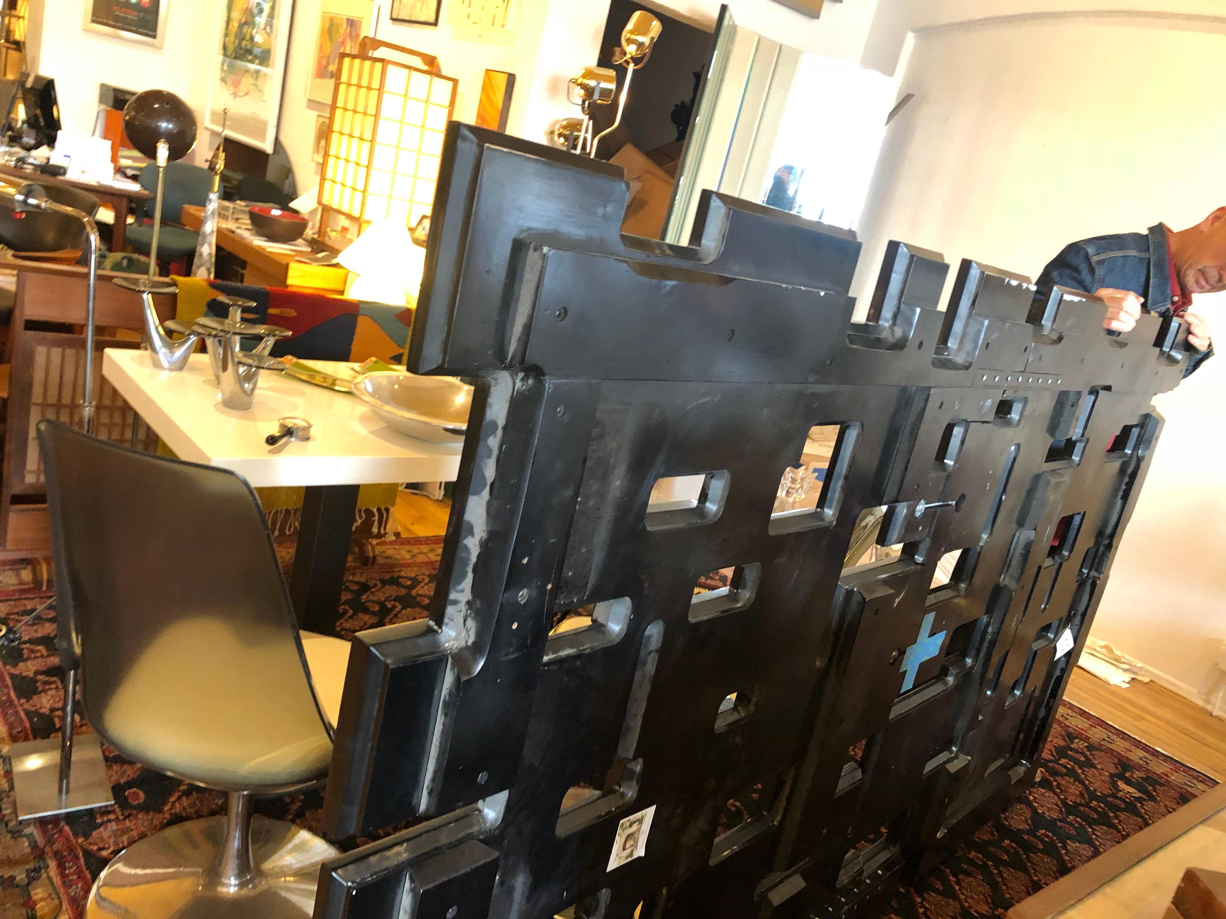 Striking Contemporary Extra Large Multi Mirror by Christopher Guy at ...