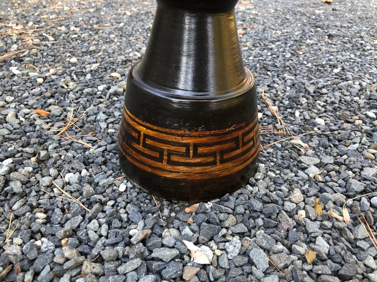 Striking Large Italian Pottery Urn with Greek Key Decoration For Sale ...