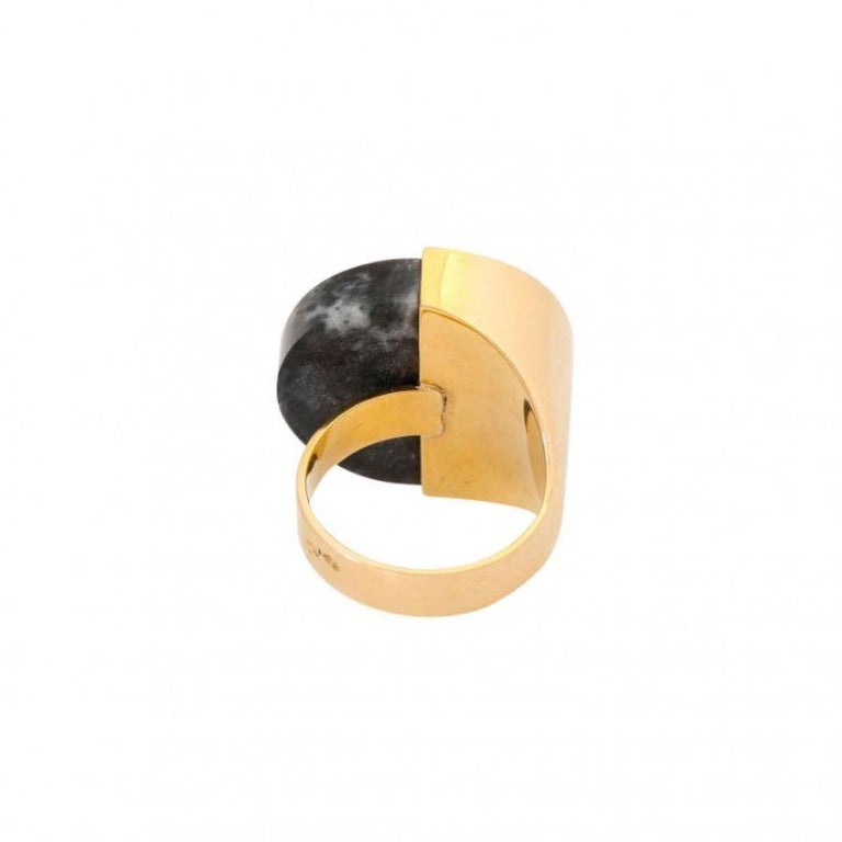 Striking Ring with a Hawk's Eye For Sale at 1stDibs