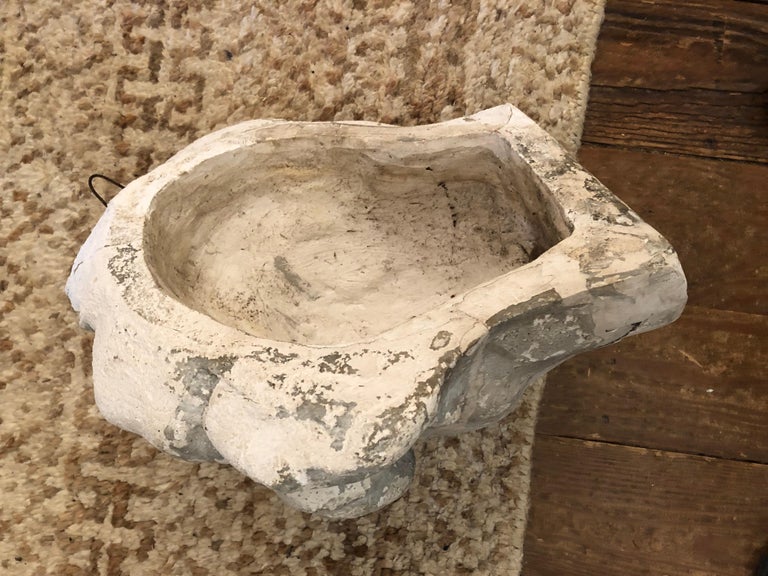 Striking Romantic Large Plaster Wall Sculpture of Apollo For Sale at ...