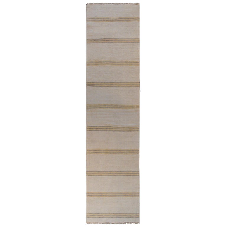 Striking Turkish Kilim Runner For Sale at 1stDibs