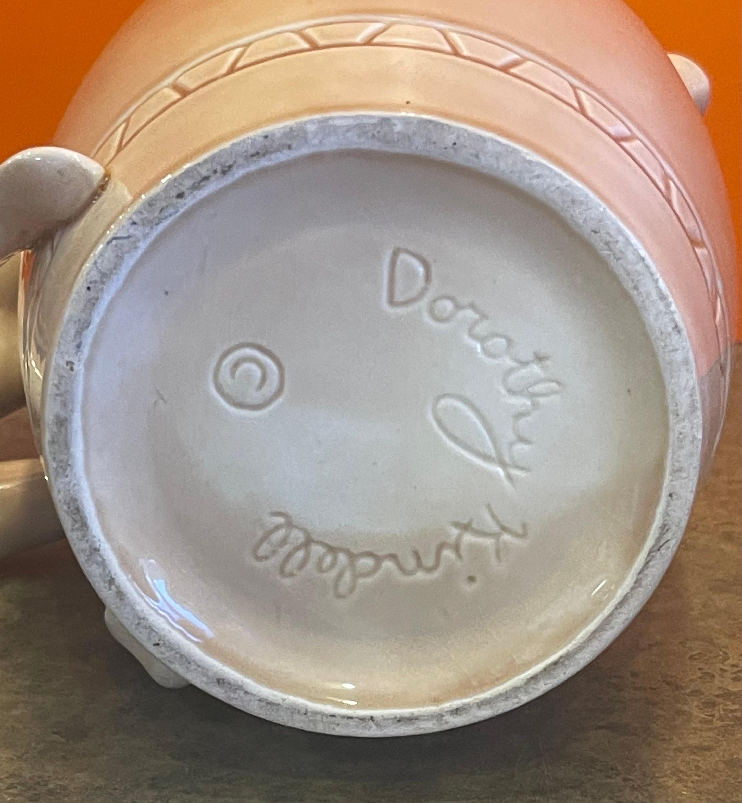 "Strip Tease- Eye Appeal" Barware Ceramic Pitcher by Dorothy Kindell at ...