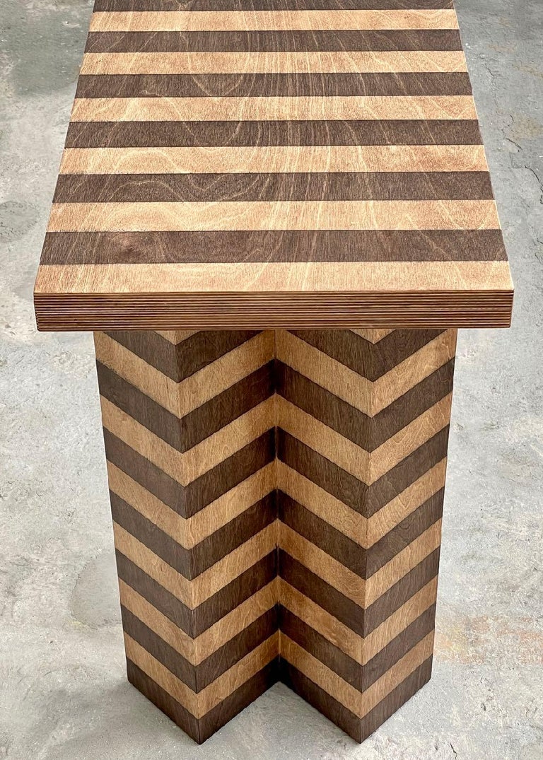 Striped Console Table by Goons For Sale at 1stDibs