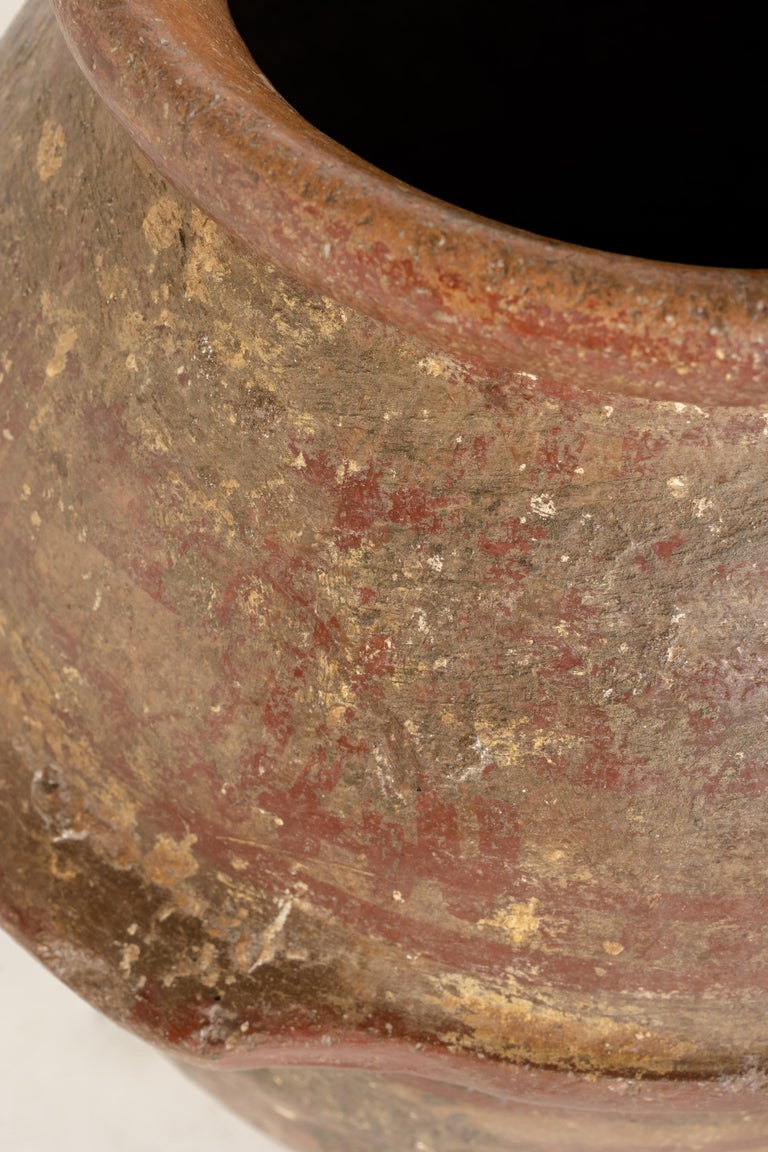 Striped Large Ceramic Pottery For Sale at 1stDibs