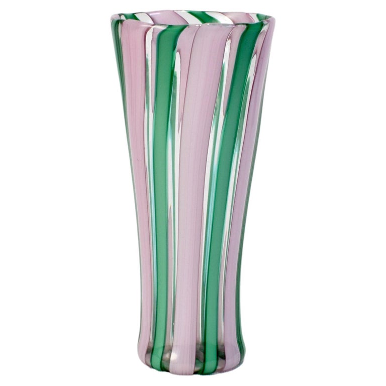 Striped Vase For Sale at 1stDibs