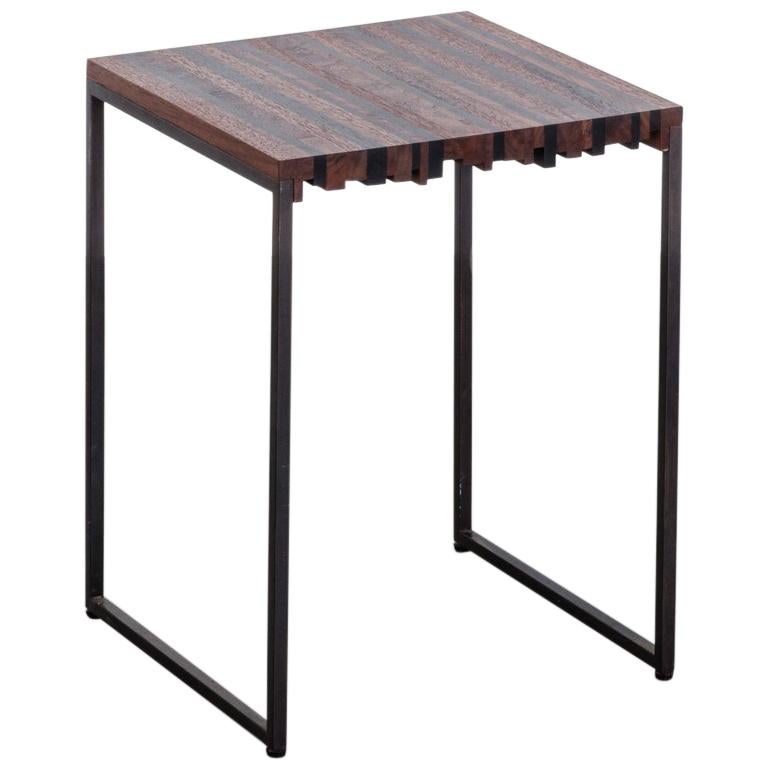 Striper End Table For Sale at 1stDibs