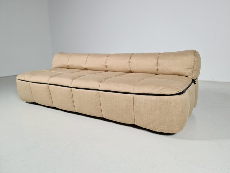 Strips Sofa Bed by Cini Boeri for Arflex, 1970s For Sale at 1stDibs