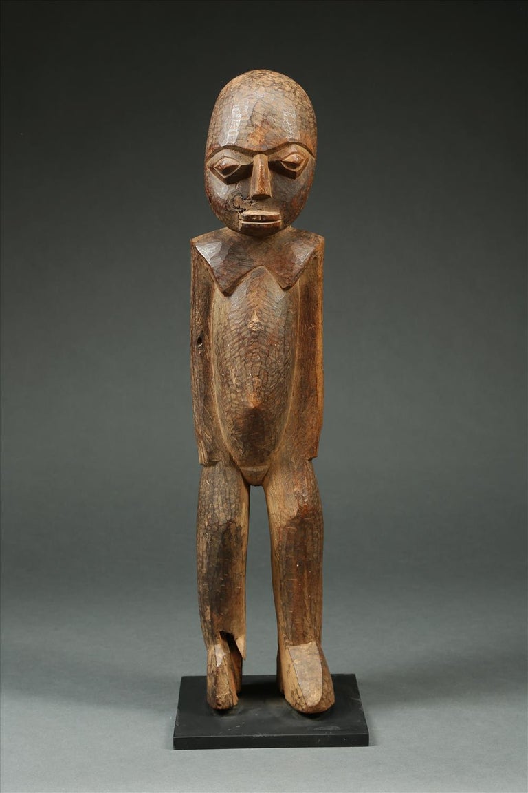 Strong Cubist Lobi Standing Figure Ghana Burkina Faso Africa, Early ...