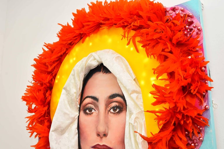 StrosbergMandel - Cher For Sale at 1stDibs | cher painting, cher art