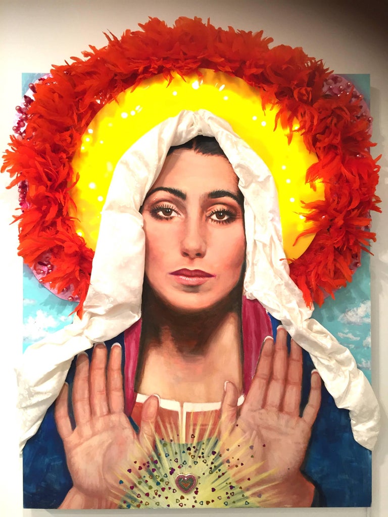 StrosbergMandel - Cher For Sale at 1stDibs | cher painting, cher art