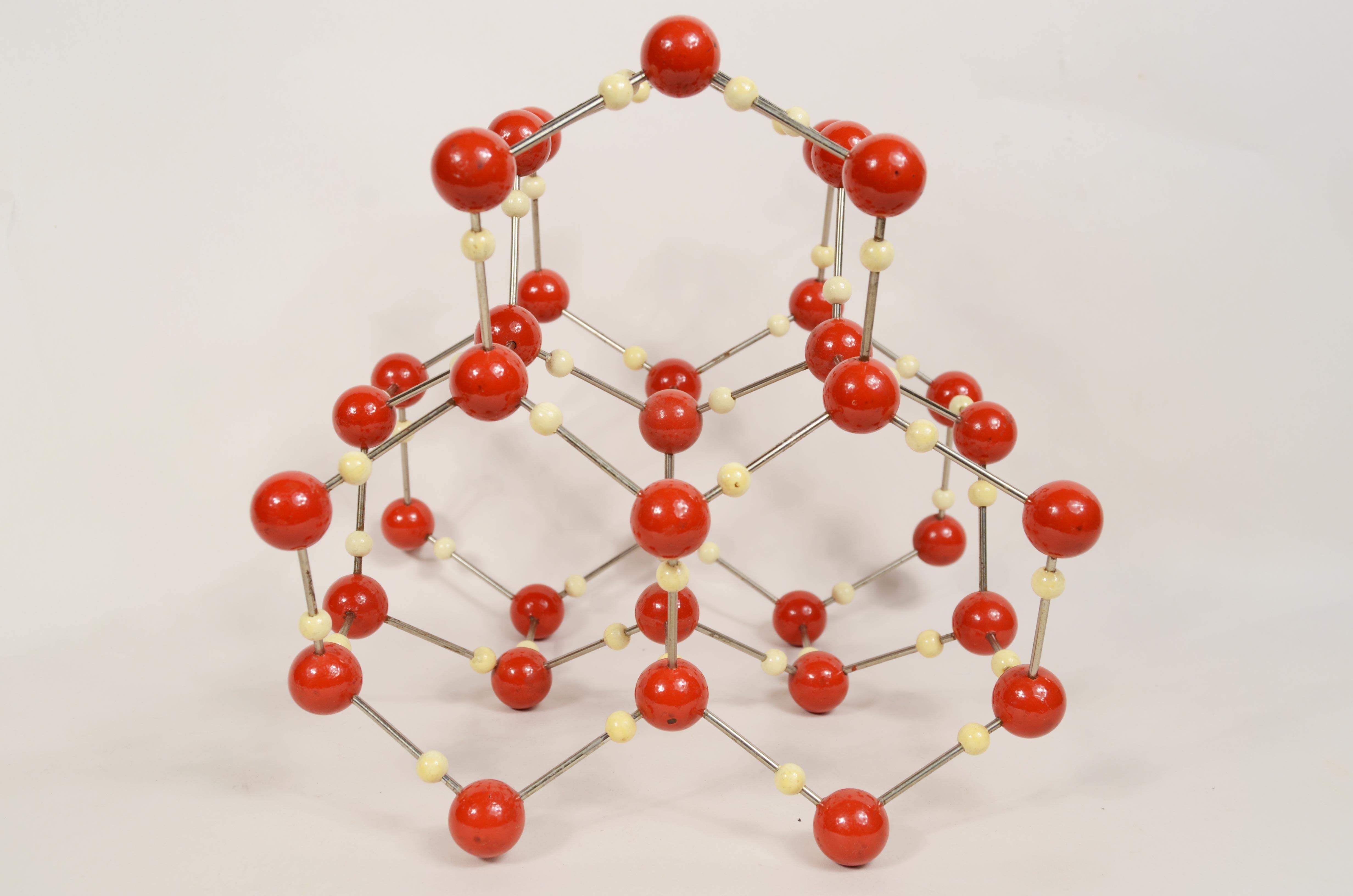 Molecular structure of water (H₂O) for educational use Czech production ...