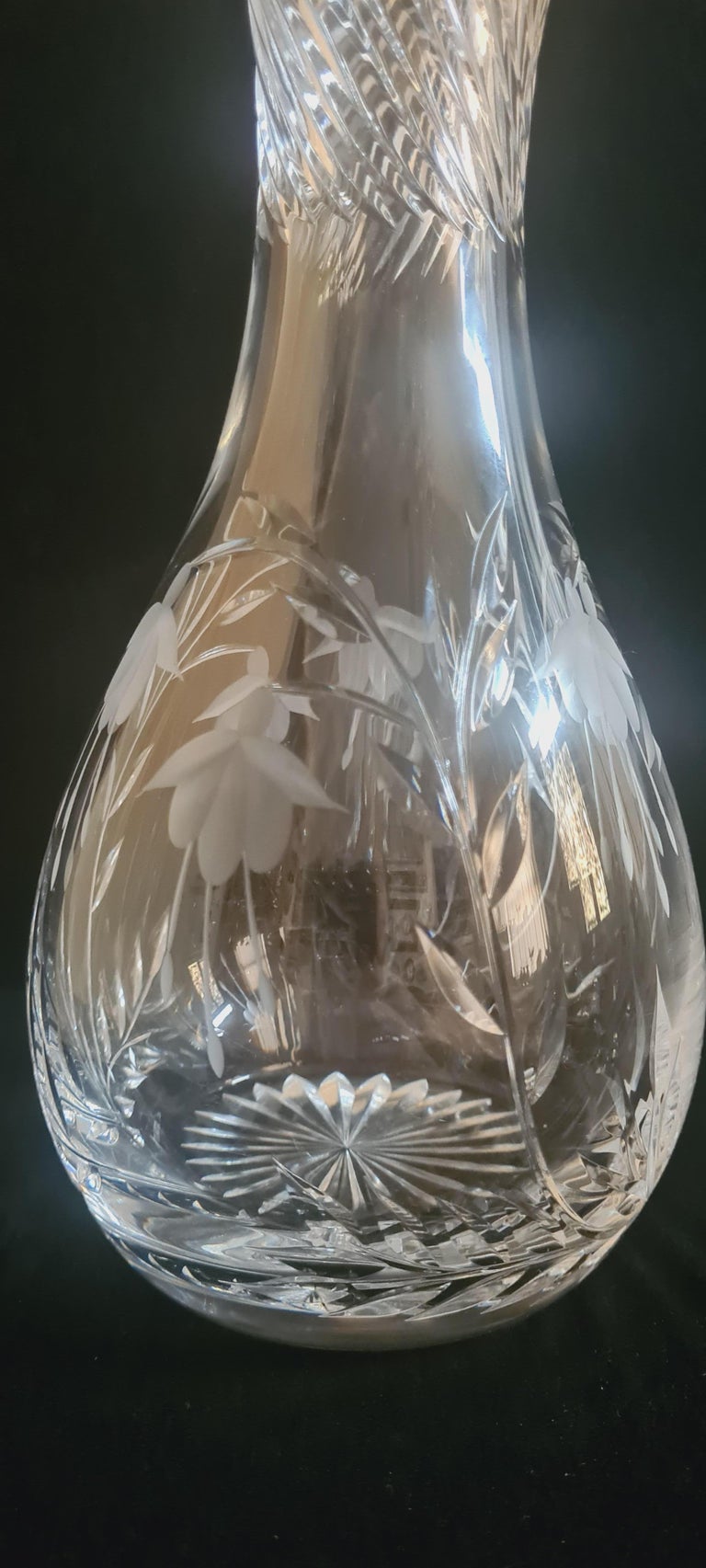 Vitange Stuart Crystal Cascade Fuchsia Vine Set For Sale at 1stDibs ...