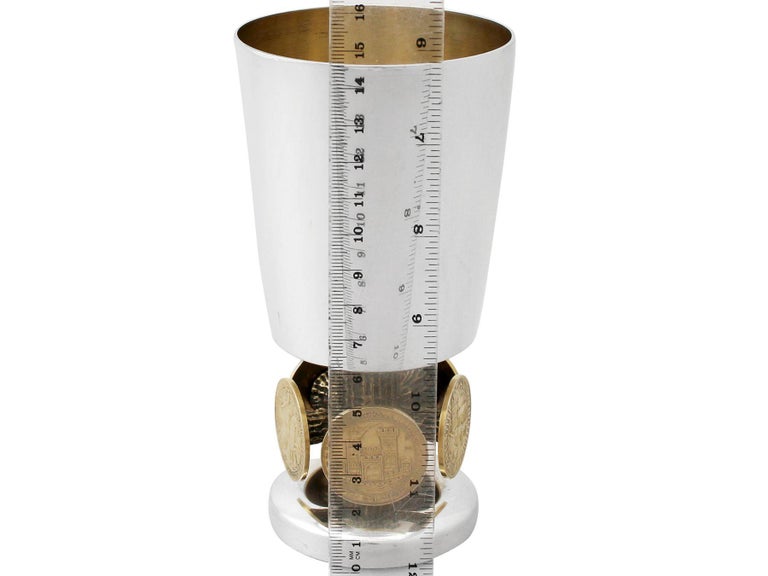 Stuart Devlin 1973 Sterling Silver Goblet For Sale at 1stDibs