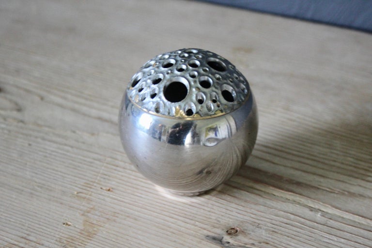 Stuart Devlin, Metal Potpourri Holder, London, 1973 For Sale at 1stDibs