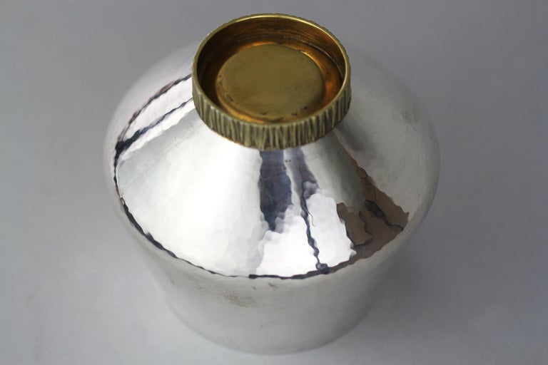 Stuart Devlin, Vintage Sterling Silver, Gilt Whiskey Cup, Goblet ...