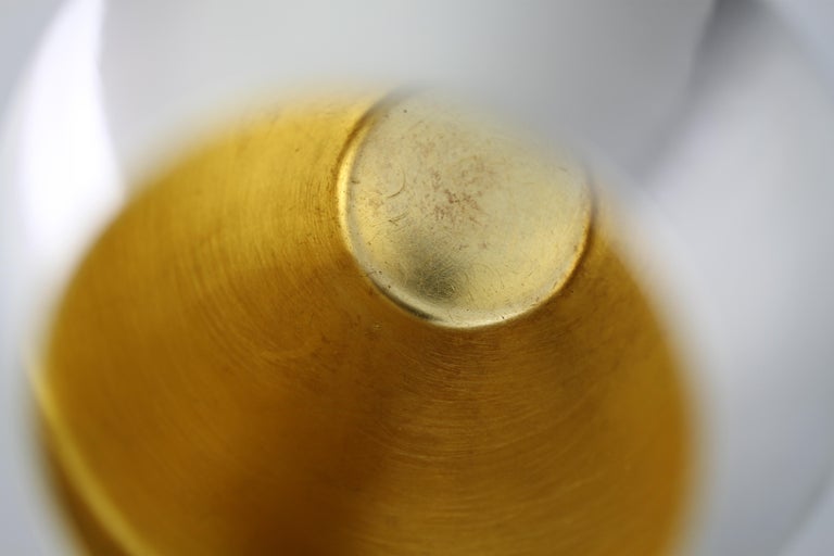 Stuart Devlin, Vintage Sterling Silver, Gilt Whiskey Cup, Goblet ...