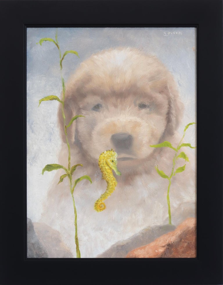 Stuart Dunkel - Seahorse and Puppy For Sale at 1stDibs