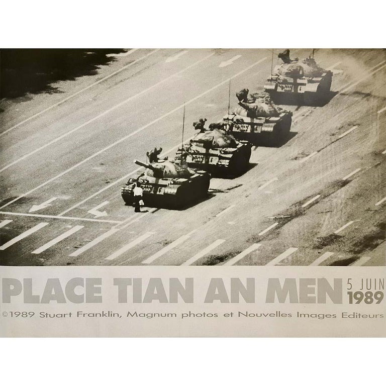 Stuart Franklin - Original photo poster by Stuart Franklin - Tiananmen ...