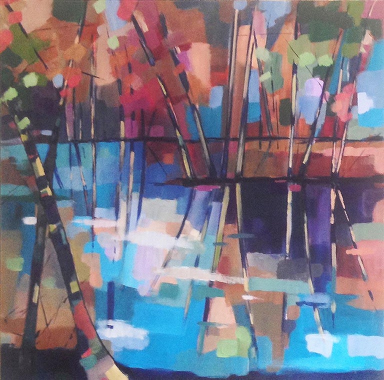 Stuart Roper - Winter Pond For Sale at 1stDibs | stuart roper artist