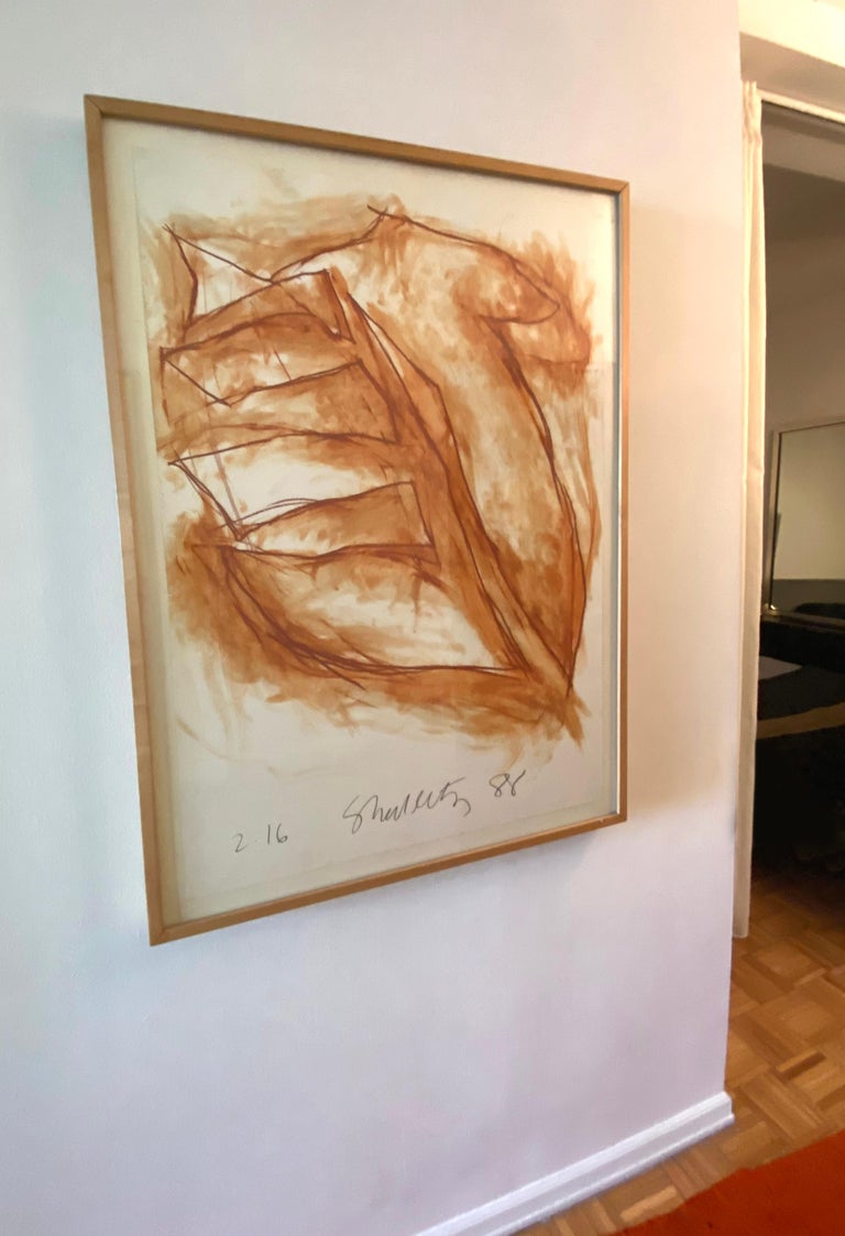 Stuart Shedletsky, Untitled 2.16, Framed Drawing For Sale at 1stDibs