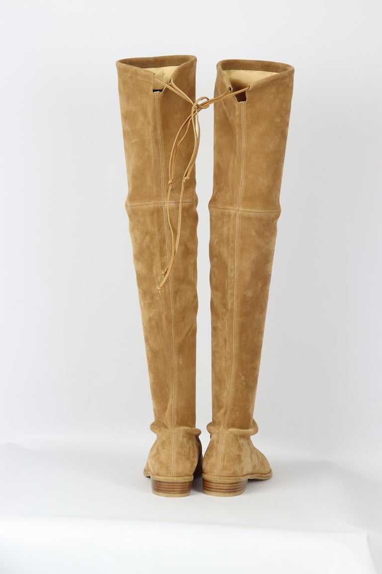 Stuart Weitzman Stretch Suede Over The Knee Boots Eu 38 Uk 5 Us 8 For ...