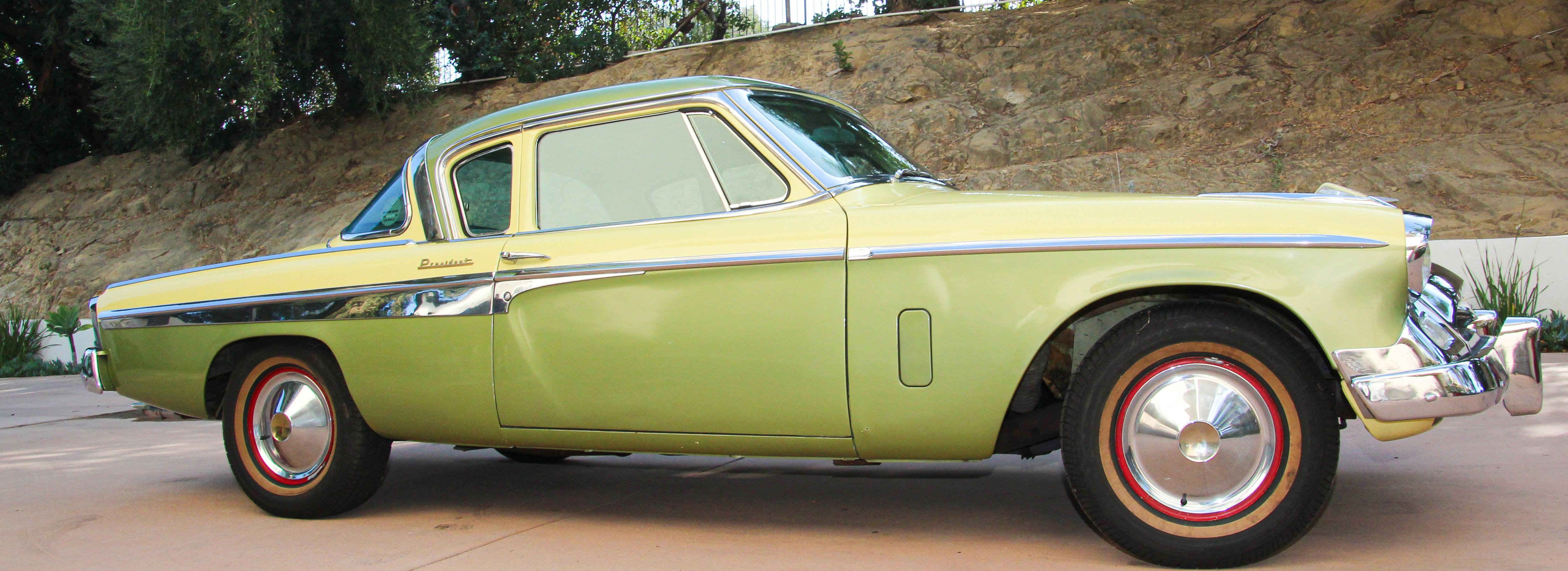Studebaker President 1955, Collector Car Yellow and Lime Green For Sale ...