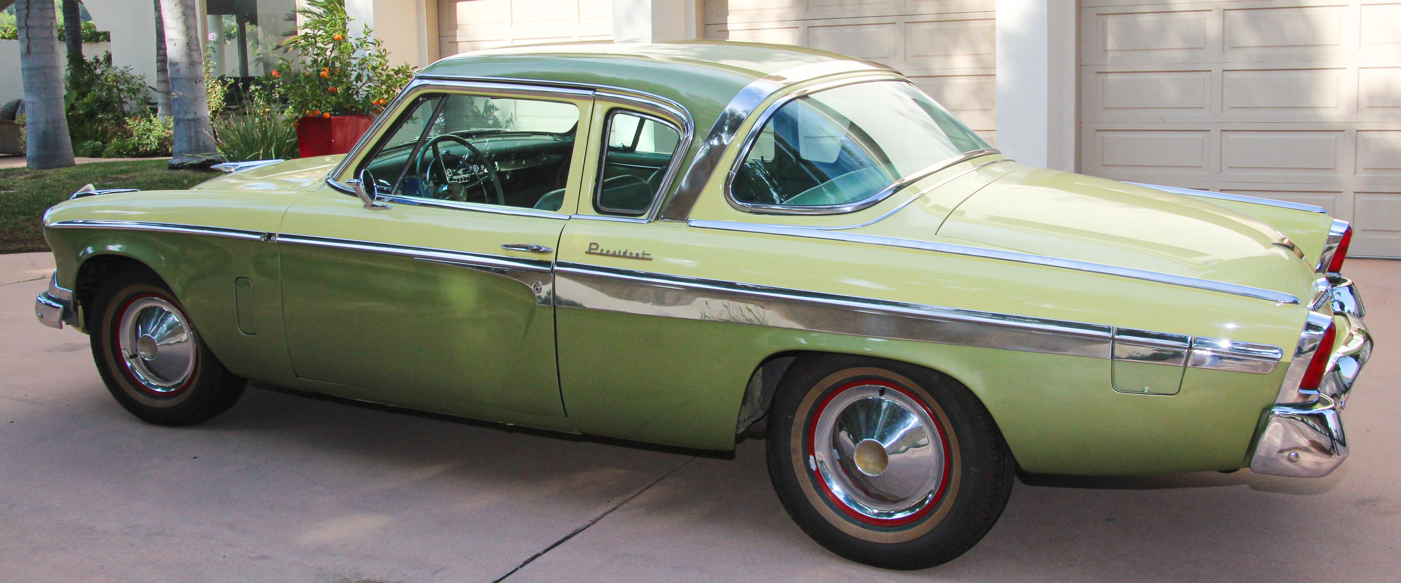 Studebaker President 1955, Collector Car Yellow and Lime Green For Sale ...
