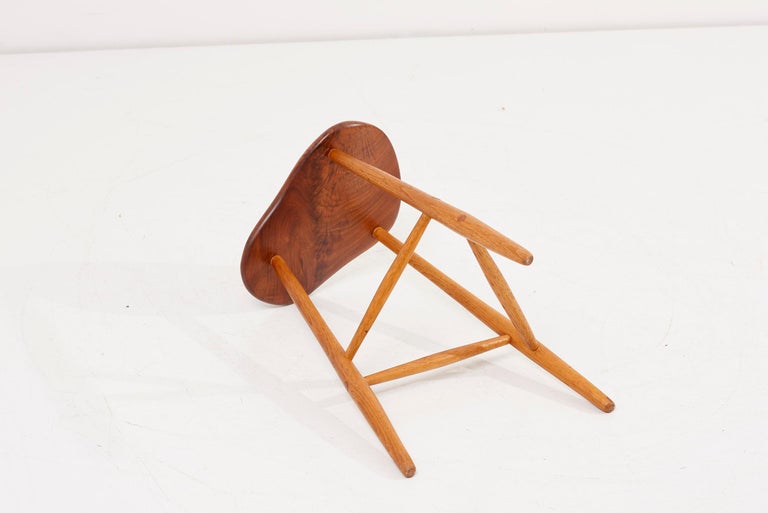 Studio Bar Stool by Michael Elkan, USA, 1980s For Sale at 1stDibs