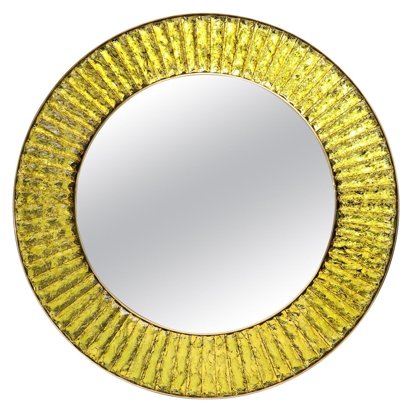 Alabaster Mirror by Studio Glustin For Sale at 1stDibs