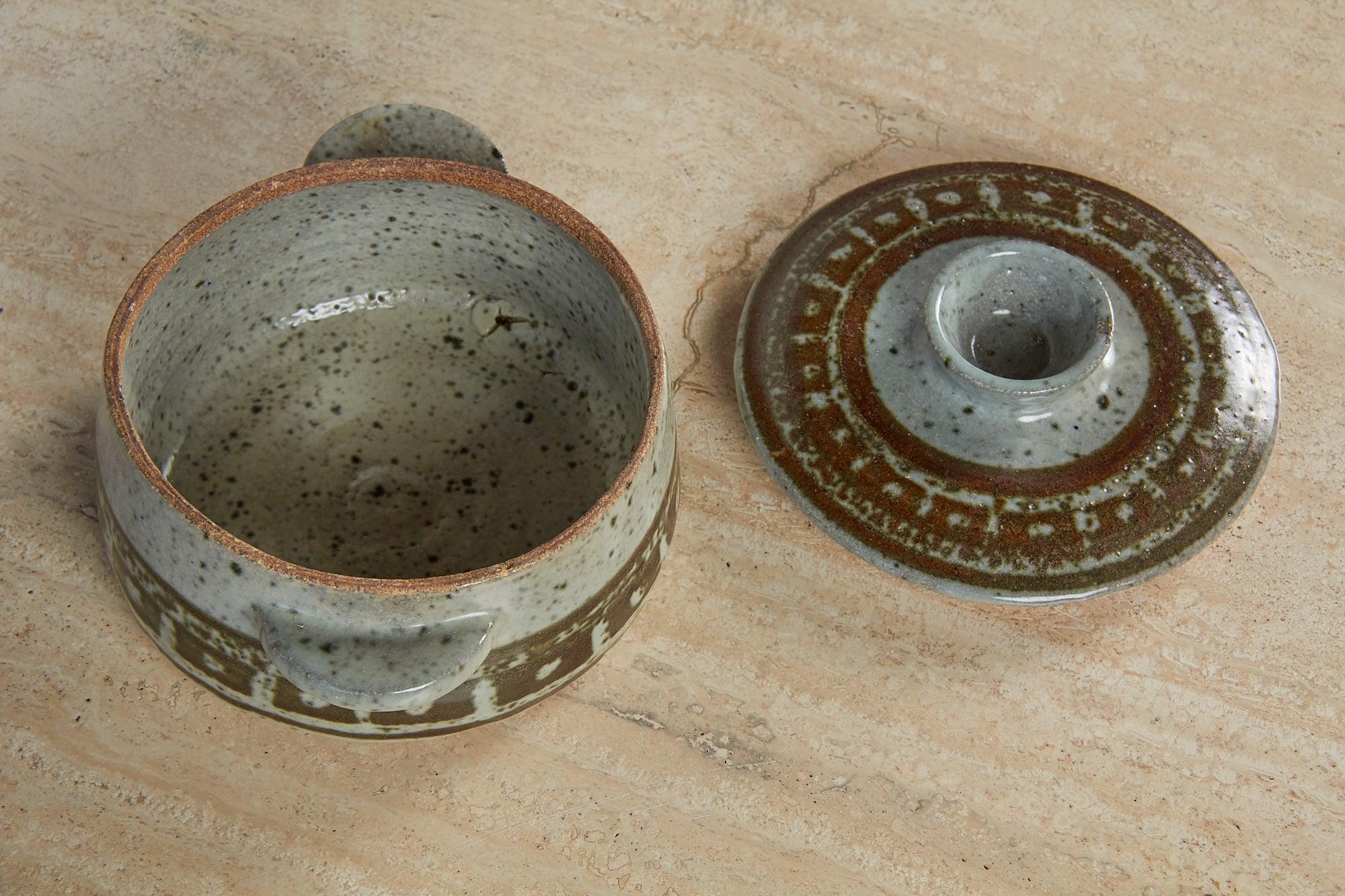 Studio Ceramic Lidded Vessel For Sale at 1stDibs | lidded ceramic vessels