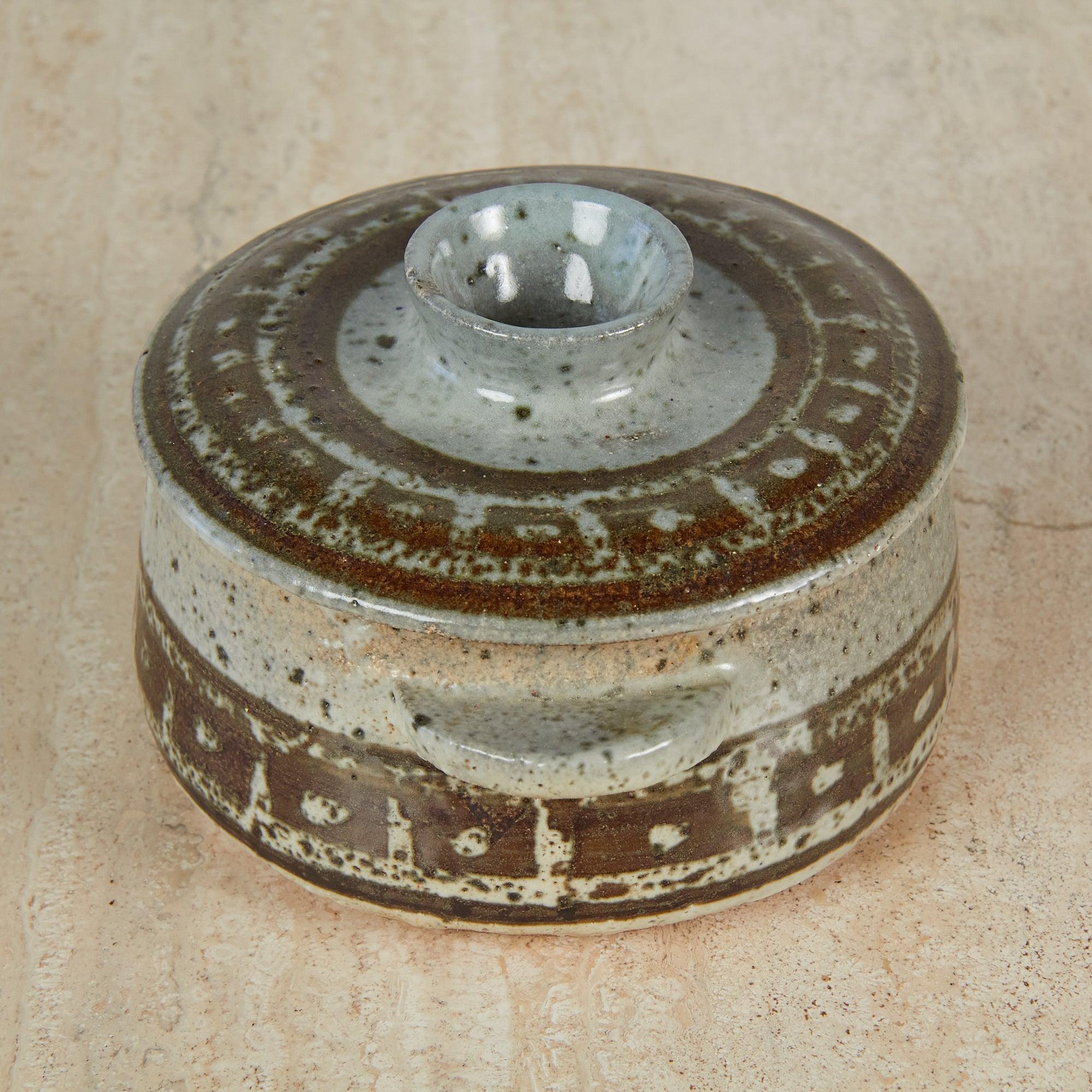 Studio Ceramic Lidded Vessel For Sale at 1stDibs | lidded ceramic vessels