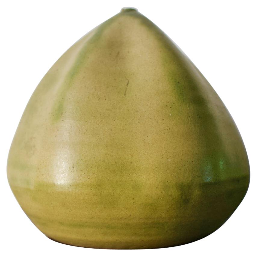 Large Signed Raku Art Pottery Vessel For Sale at 1stDibs | raku pottery ...