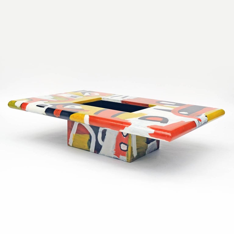 Studio Coffee Table a Bespoke Piece of Art Furniture Tribal Design For ...